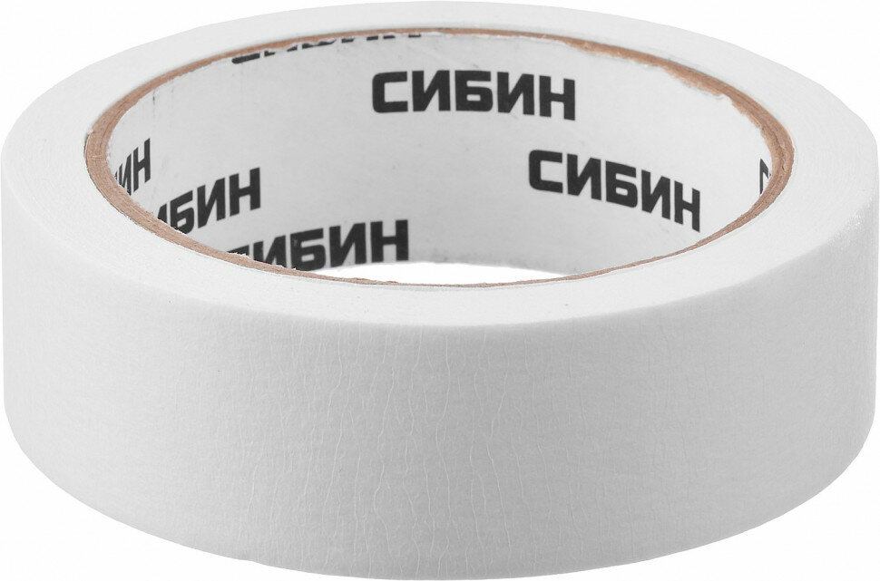 СИБИН Малярная лента, креповая, 30мм х 25м, cибин, ( 12111-30_z01 )
