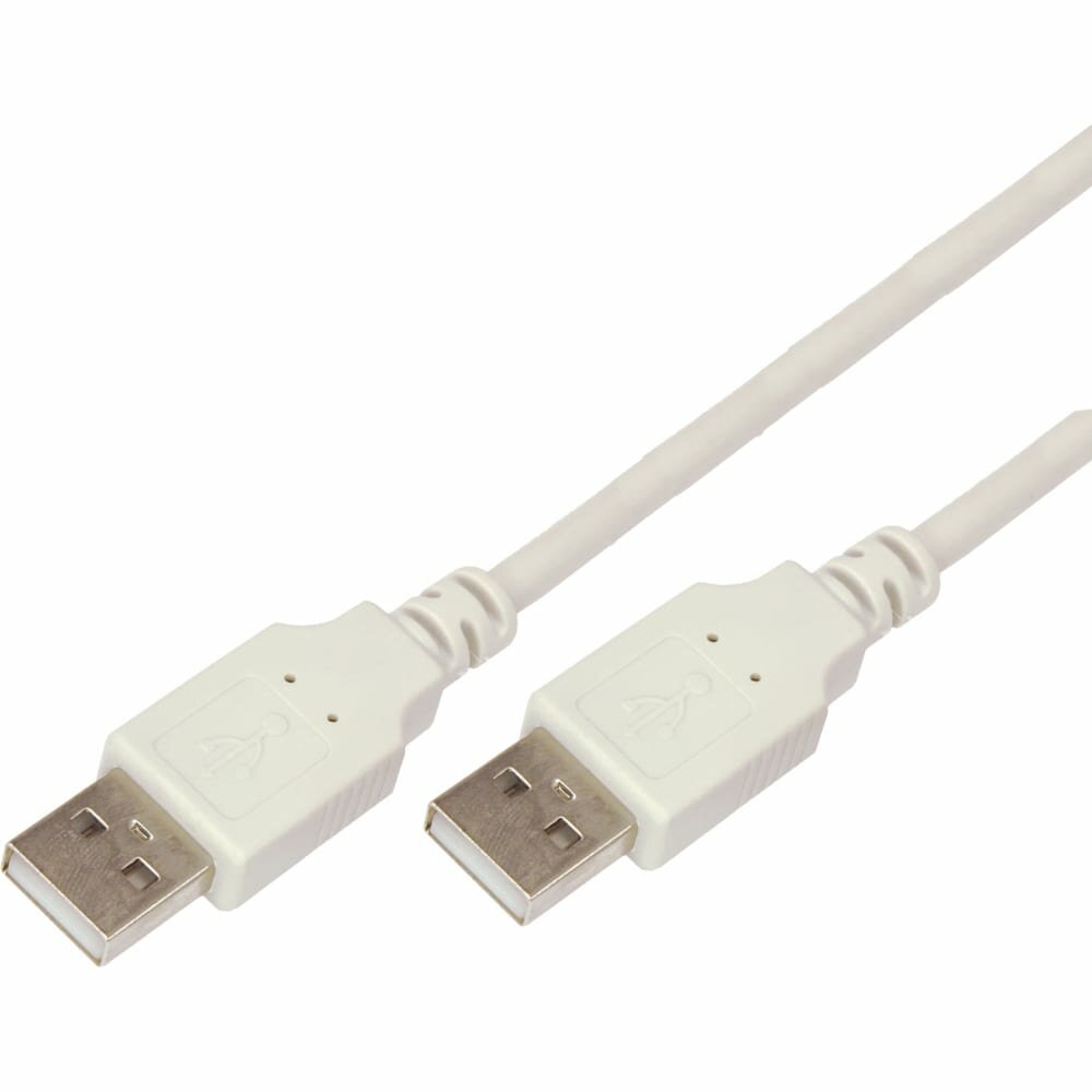 Кабель USB A - USB A REXANT 3 метра, серый 18-1146, подключения