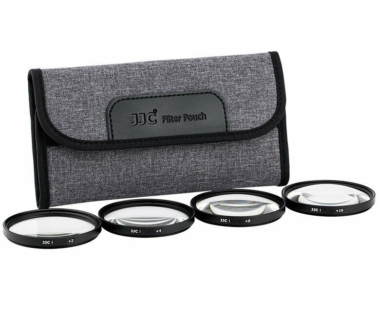 Набор профессиональных макрофильтров JJC 55mm