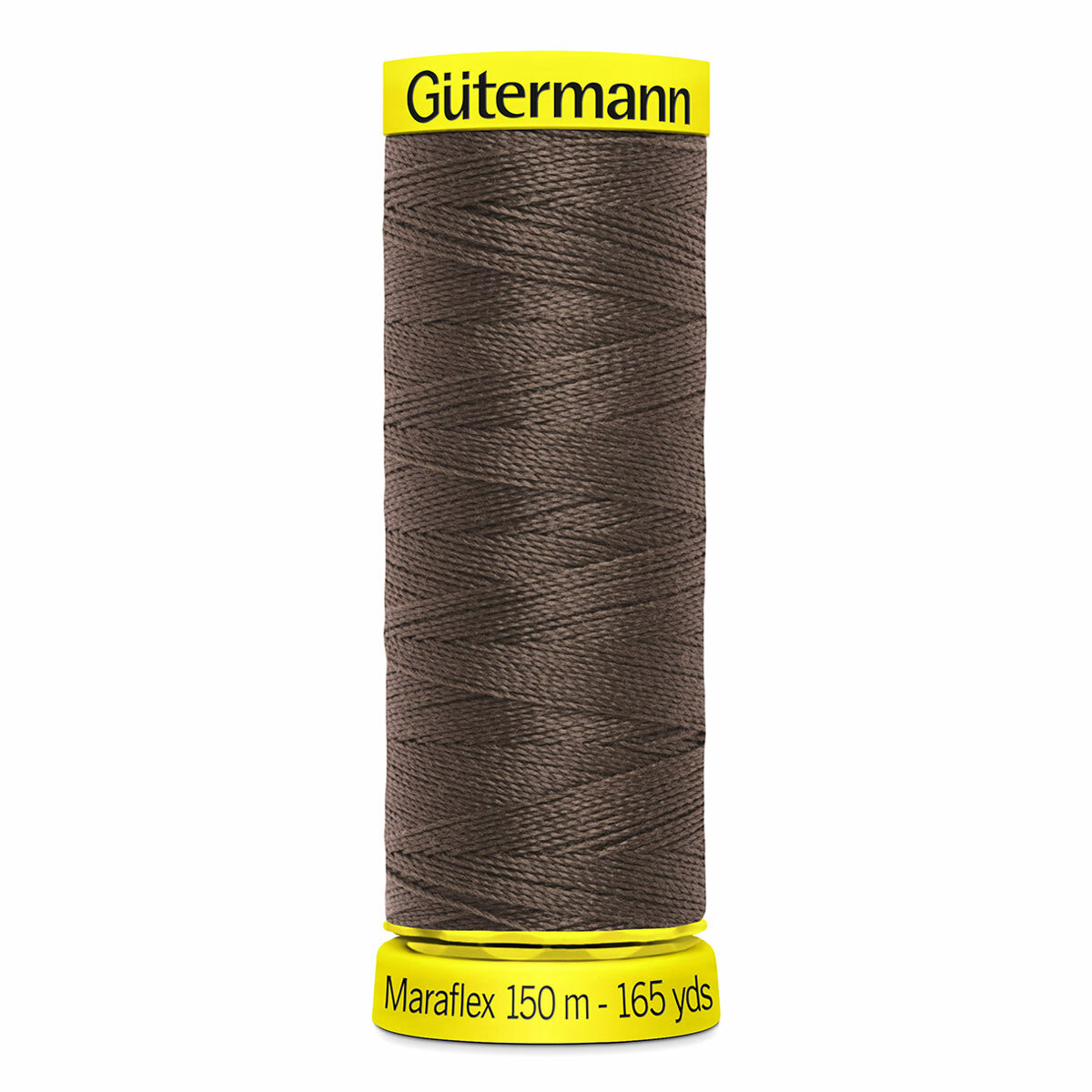 Нитки для трикотажа Gutermann Maraflex 120, 150 м, 100% ПБТ, 5 шт (446 сигнальный коричневый)