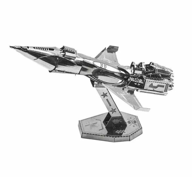 Металлический конструктор / 3D конструктор / Сборная модель Самолет