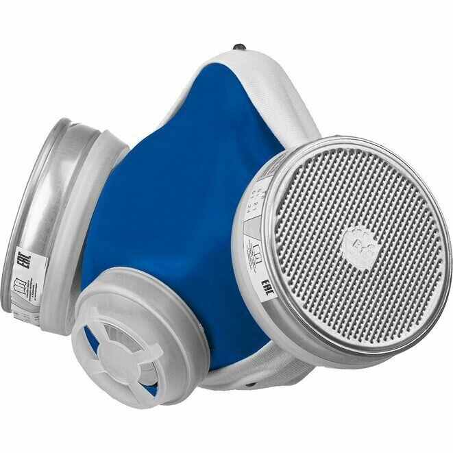 Респиратор противогазовый ЗУБР с фильтрами В1 РПГ-67 11145 Профессионал