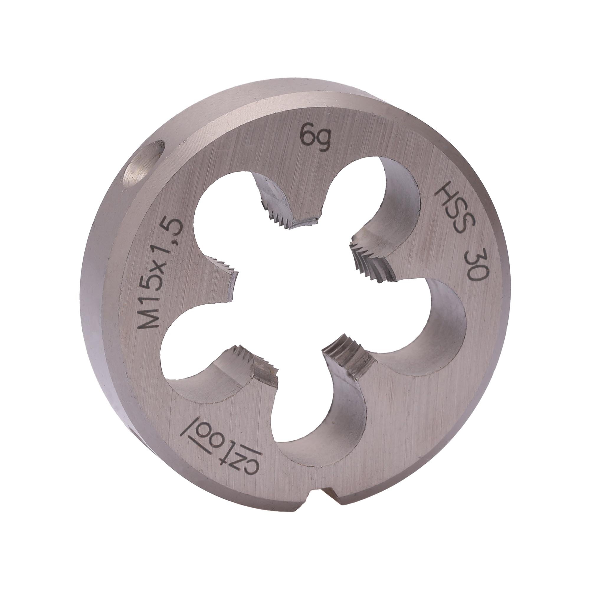 Плашка М15х1,5 DINEN22568 HSS 6g 38х10мм Bucovice(CzTool) 240151