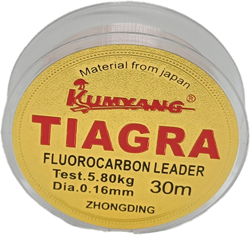 Зимняя флюорокарбоновая леска Tiagra 0,16мм 30м