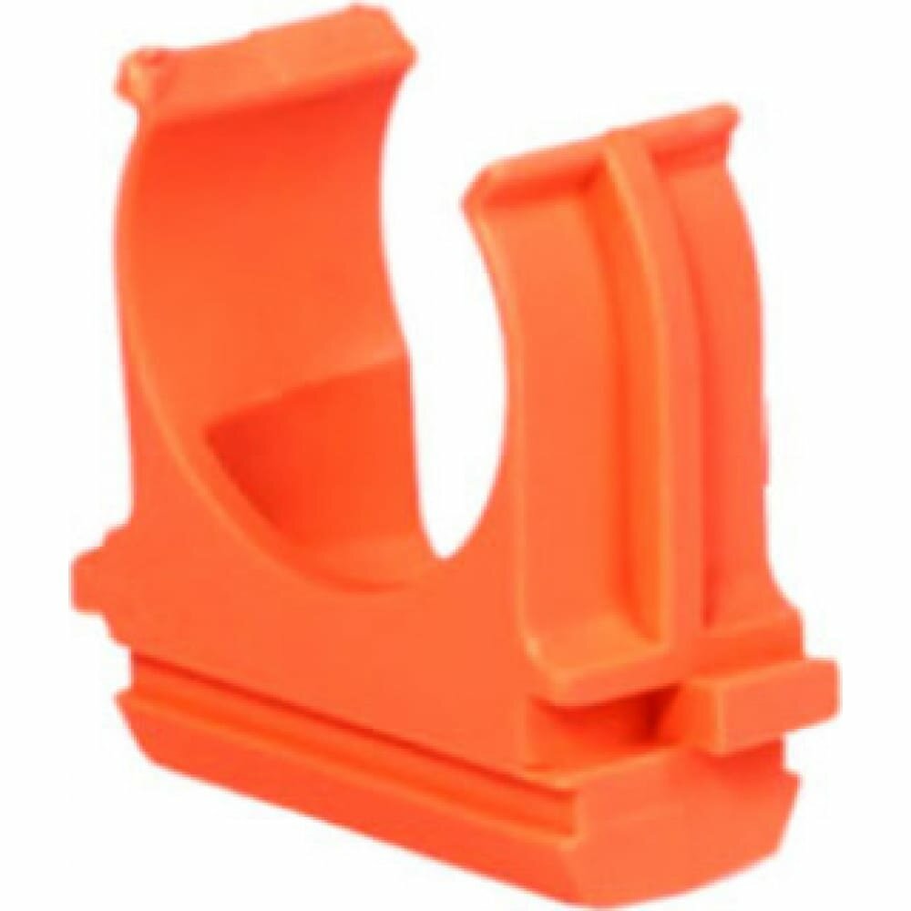Крепеж-клипса для труб Урал ПАК оранжевая, d32 мм, 50 шт. АТ-40132-050