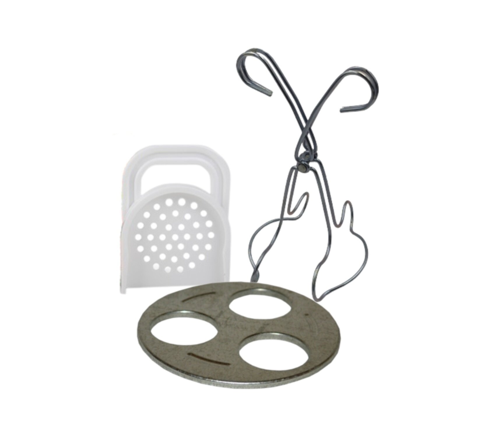 Набор для домашней консервации 3 предмета, стерилизатор банок, захват для пастеризации, приспособление для слива