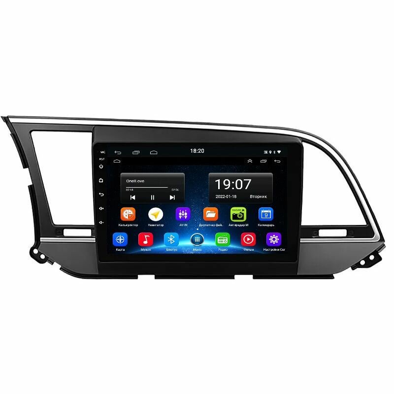 Магнитола Epic 9270 Hyundai Elantra 6 (AD) 2015-2020 - Android 12 - Память 2+32Gb - CarPlay - IPS - DSP - FAN