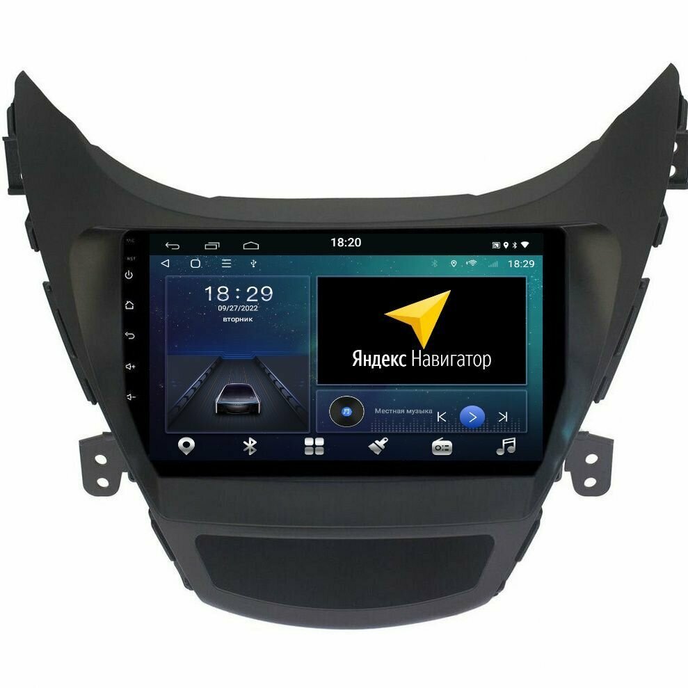 Магнитола Epic T18 Hyundai Elantra 5 (MD) 2011-2014 - Android 12 - Процессор 8 ядерный - CarPlay - IPS экран - DSP- 4G(Sim)