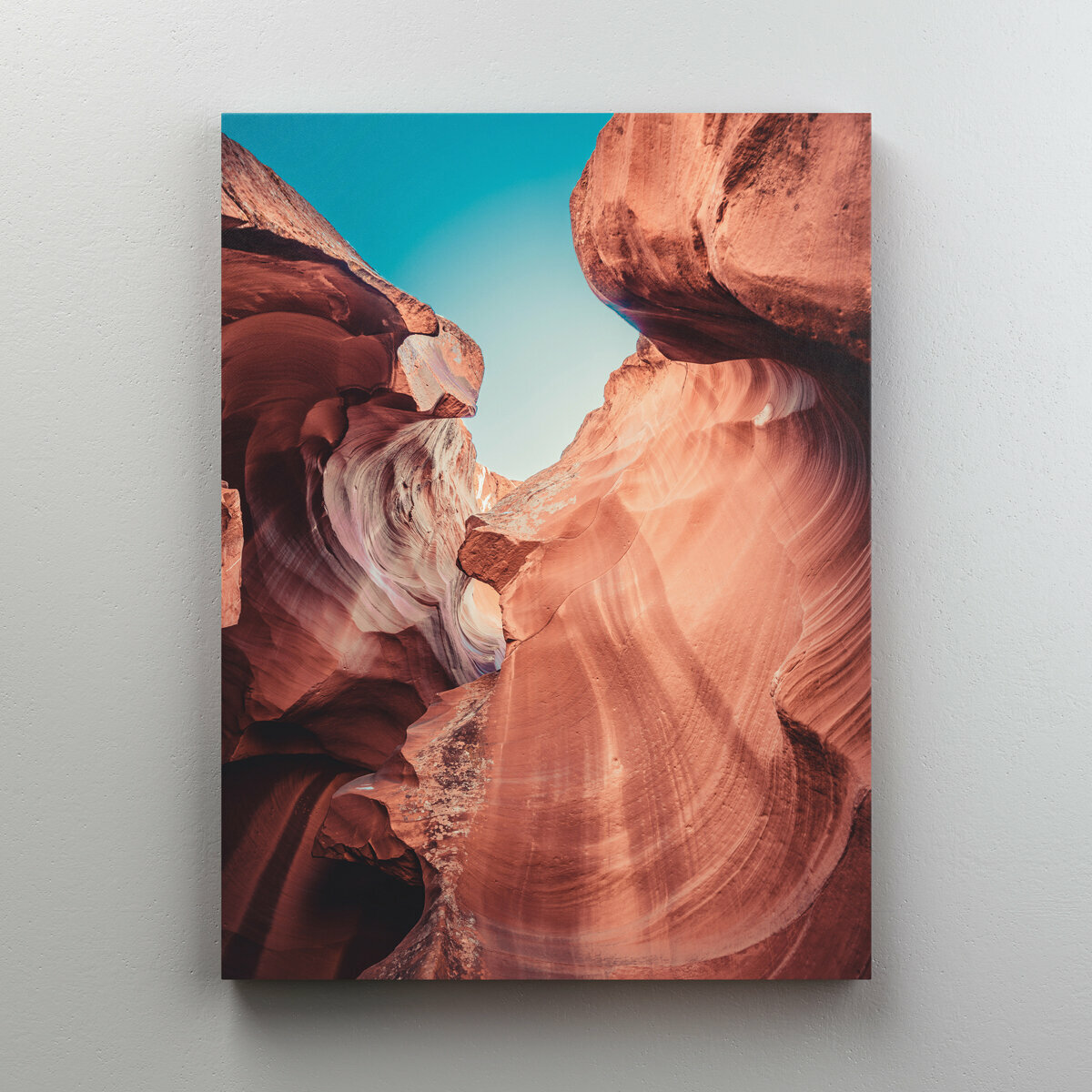 Интерьерная картина на холсте "Ущелье в пустыне" пейзажи, природа, размер 45x60 см