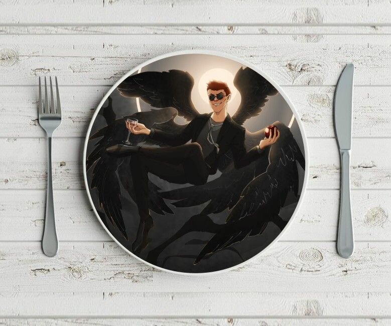 Тарелка Благие знамения, Good Omens №11