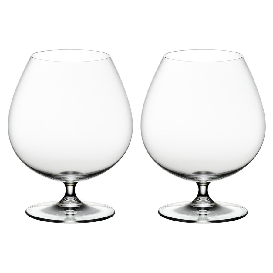 Набор бокалов для бренди Riedel Bar Vinum Brandy 885 мл, 2шт, стекло хрустальное
