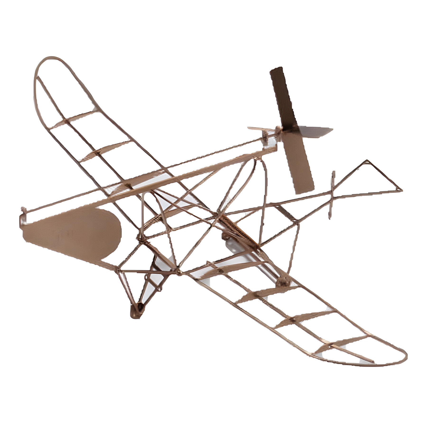 Сборная модель от Aerobase, планер Ворон, 90 мм, металлический конструктор