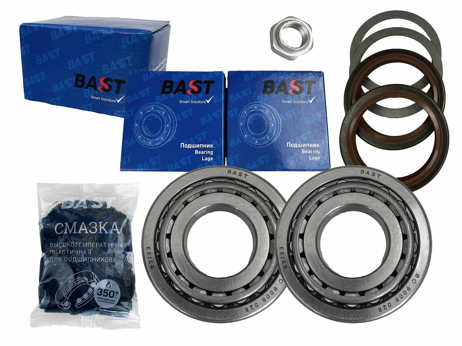 Ремкомплект ступицы передней ВАЗ 2121-21213 BAST арт. BC2121RKSF