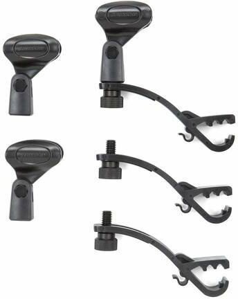 Samson DMC200 Комплект из 3х креплений микрофонов к барабанам, клэмпы на обод, поворотный держатель, для барабанов и перкуссии