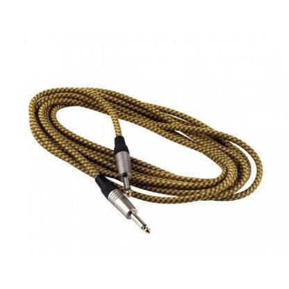 Кабель аудио 1xJack - 1xJack Rockcable RCL 30203 TC D/ GOLD 3.0m