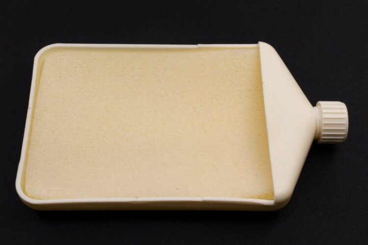 Лоток для бисера и бусин с ковриком Beadsmith 12х7,5х1,2см, цвет бежевый, пластик, 1008-042, 1шт