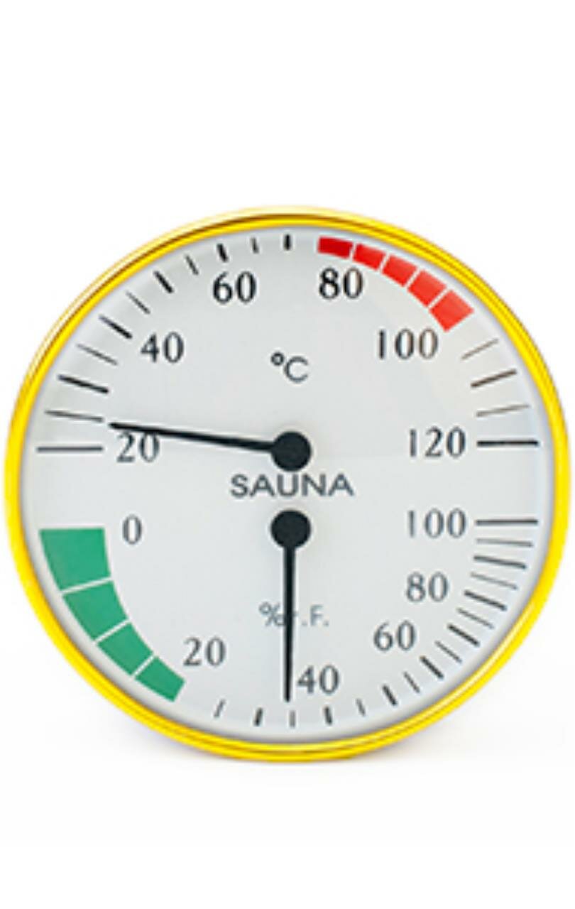 Термометр для сауны СББ-2-1 банная станция с гигрометром для измерения влажности и температуры
