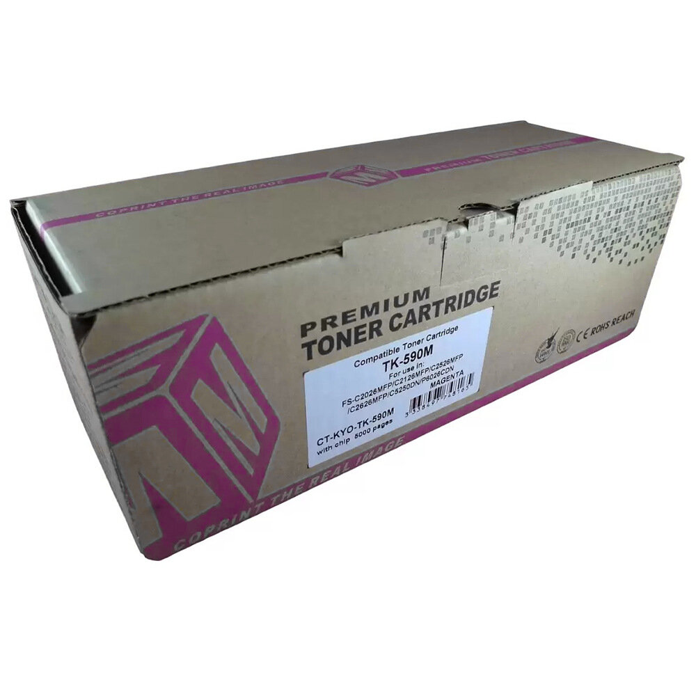 Тонер-картридж ELP для Kyocera-Mita FS-C2026MFP/C2526MFP/C2626MFP/C5250DN/P6026CDN/M6026CDN magenta (CT-KYO-TK-590M)