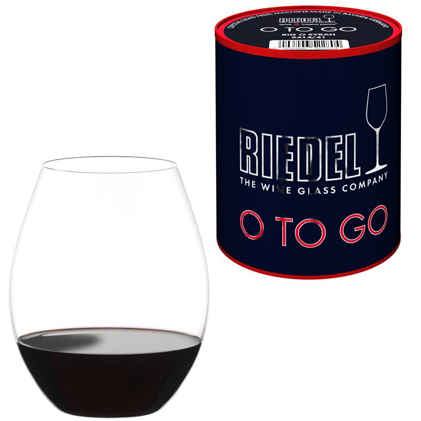 Бокал для красного вина RIEDEL O Wine Tumbler O To Go Big Syrah Single Pack 2414/41