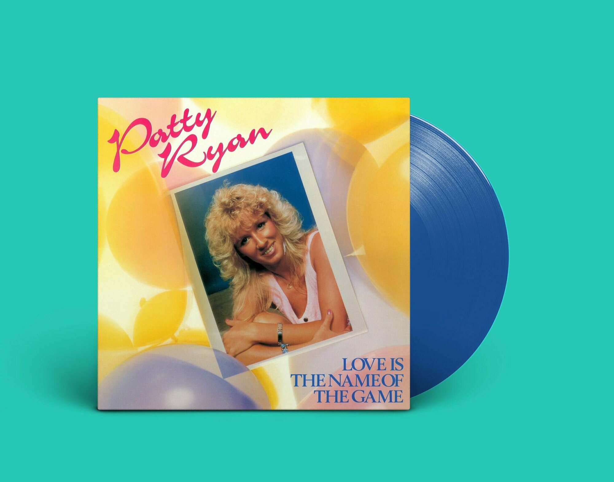 Виниловая пластинка Patty Ryan - "Love Is The Name Of The Game" (1987/2022) Blue Vinyl
