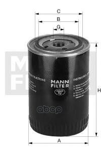 Фильтр масляный W 1130 MANN-FILTER арт. W1130