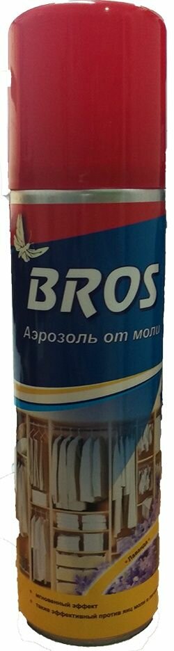 BROS Аэрозоль от моли 150 мл