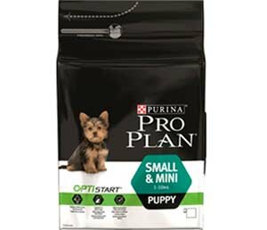 Сухой корм Pro Plan для щенков карликовых и мелких пород курица и рис opti start small & mini puppy 700г