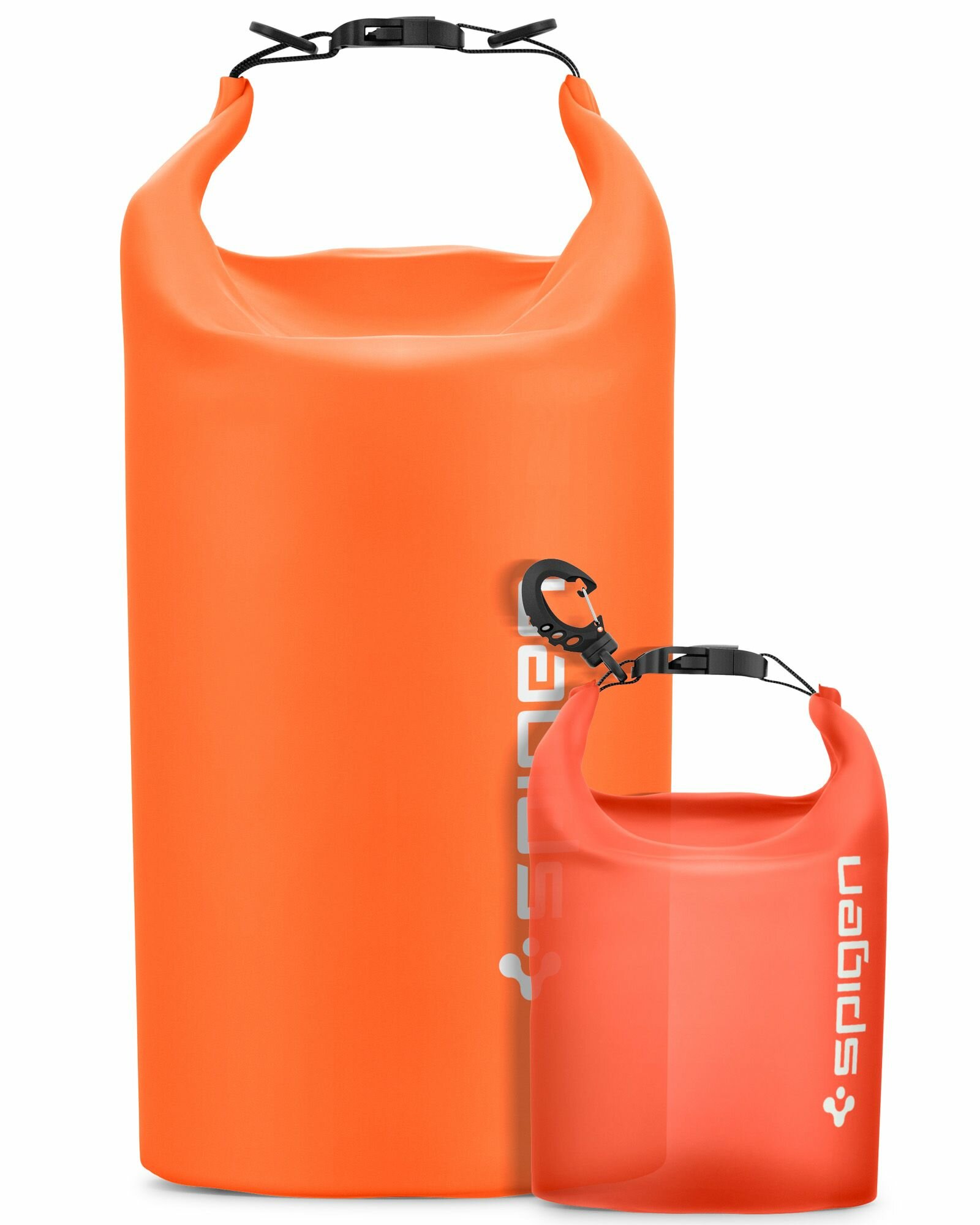 Гермосумка Spigen (AMP06025) Aqua Shield WaterProof Dry Bag 20L + 2L A630 / Спиген Чехол Водонепроницаемый, Оранжевый