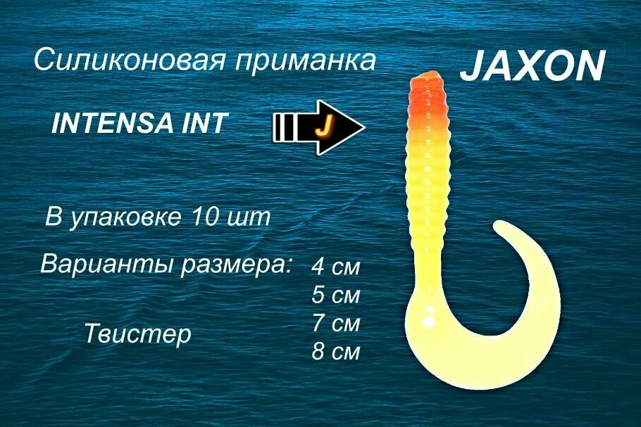 Силиконовая приманка JAXON INTENSA (TG-INT038)