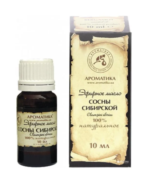 Ароматика эфирное масло Сосна сибирская, 10 мл