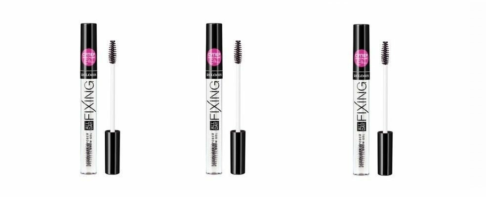 Relouis Гель для бровей All Day Fixing, 3 шт.