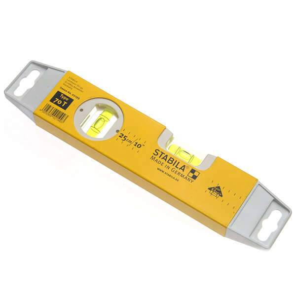 Уровень 02199 тип "70T" 250мм 2 колбы Stabila