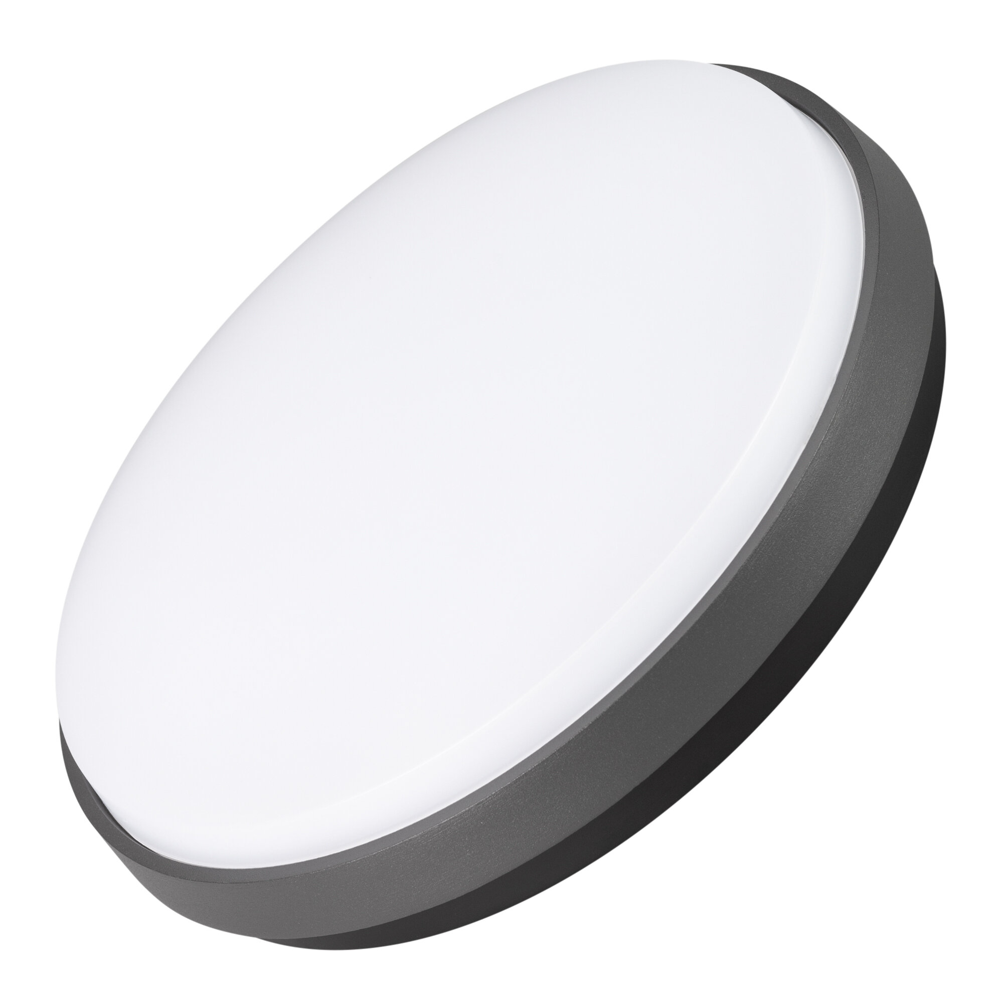 Светильник Arlight Светильник LGD-GIRO-R300-30W Day4000 (GR, 110 deg, 230V) (ARL, IP54 Металл, 3 года)