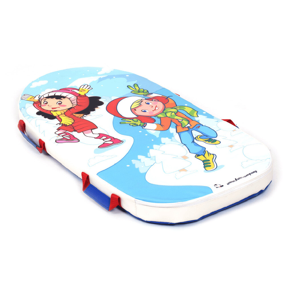 Санки-ледянки Барс Snowkid, ПВХ, максимальная нагрузка 150 кг, 80см