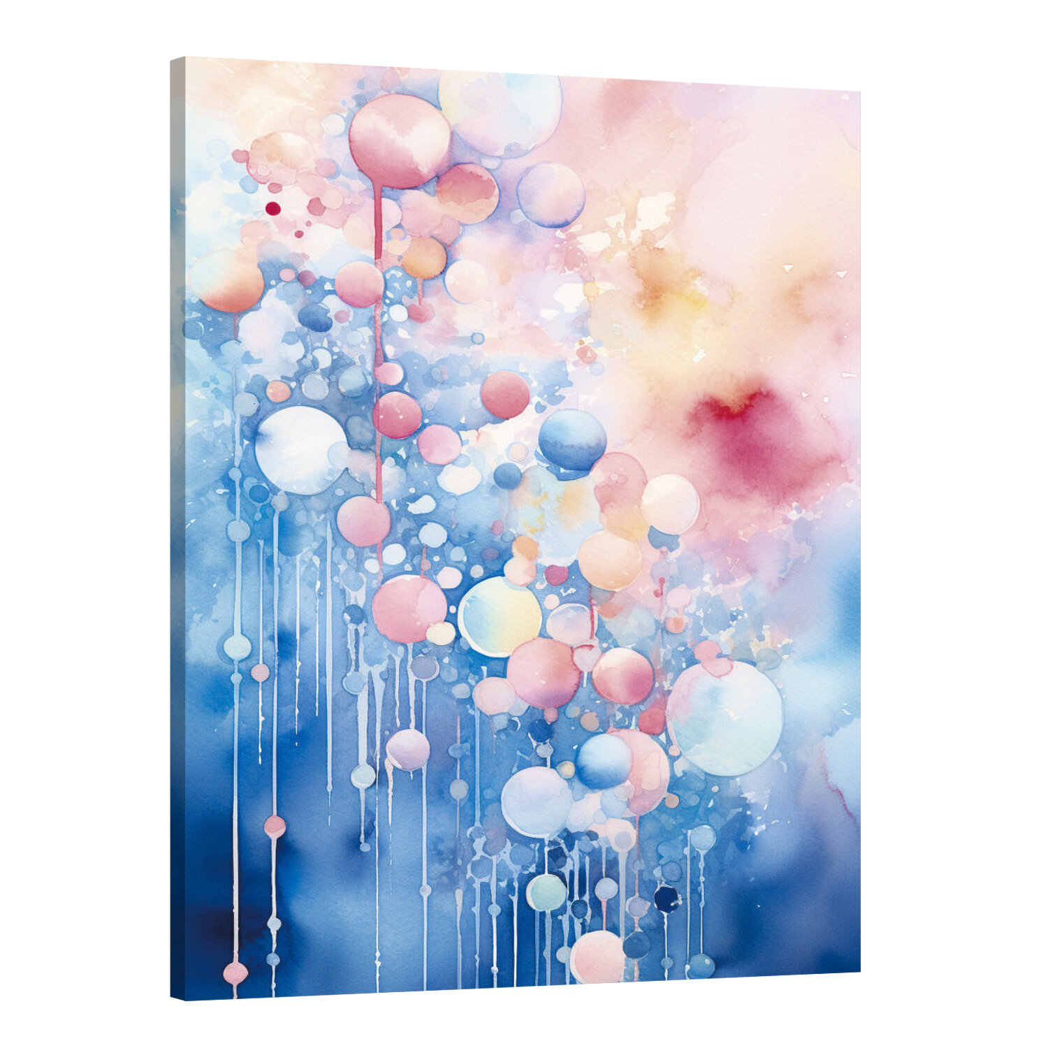 Интерьерная картина 50х70 "Мыльные пузыри"