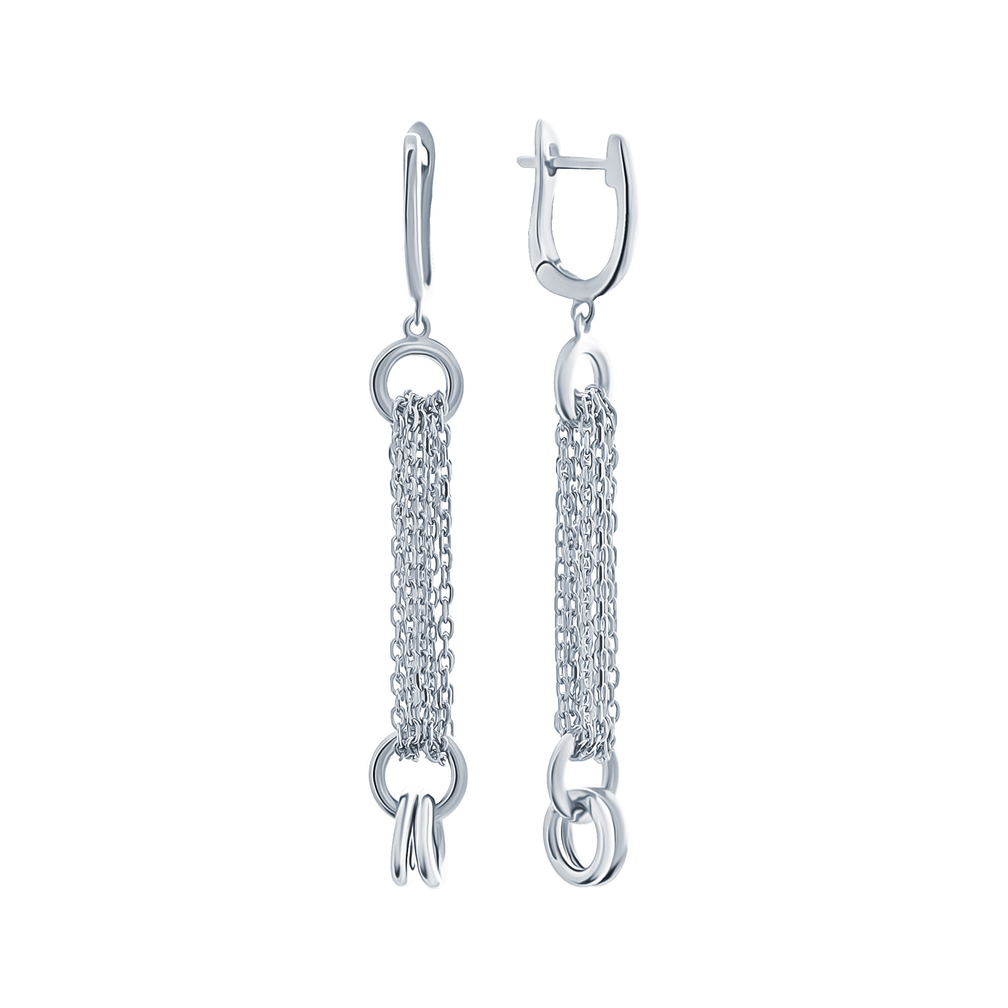 Серьги, серебро, 925 проба