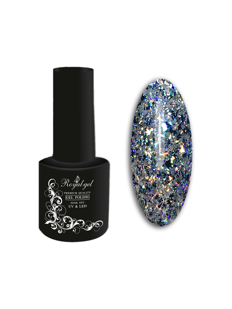 Гель Royal-gel "Магия блеска" 10 мл. МВ04