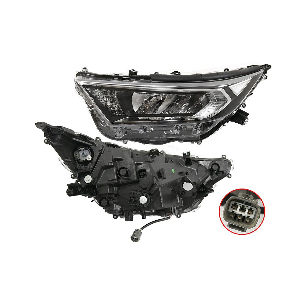 Фара TOYOTA RAV4 19- Слева LED (без блока) (SAT)