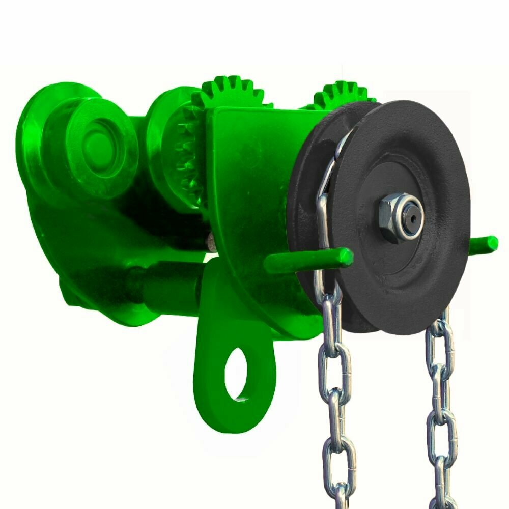 Каретка для тали цепная HITCH TR100 2,0т 6м (SZ068956) (г/п 2000кг, в/п 6м).