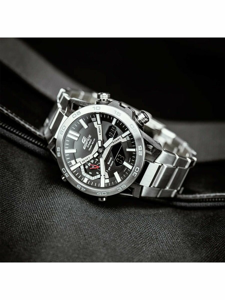 Наручные часы CASIO Edifice, серый/серебряный — фото 1