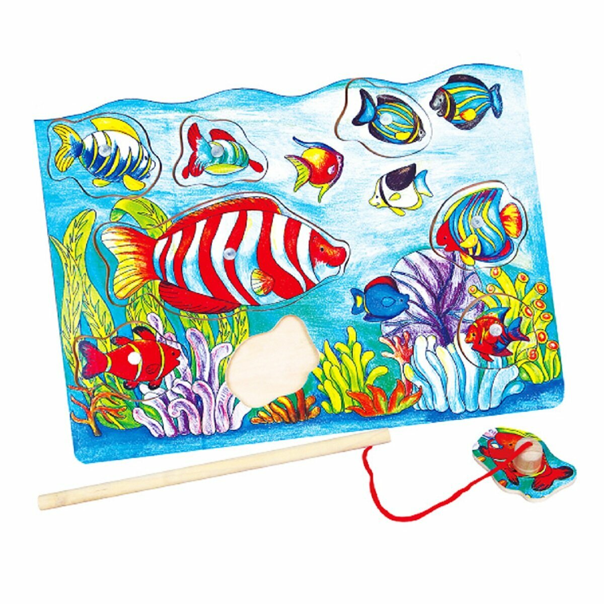 Игровой набор Viga Поймай рыбку, магнитная, в пленке 58423