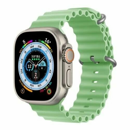 Силиконовый ремешок Ocean Watch Band для Apple Watch 42 / 44 / 45 / 49 мм