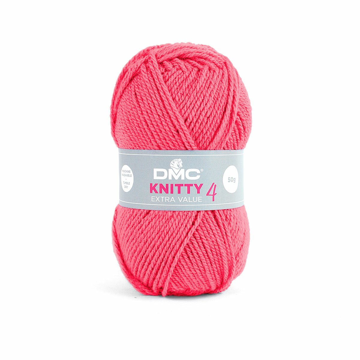 Пряжа "DMC" 8120 Knitty 4 100% акрил 50 г 140 м 688 розовый