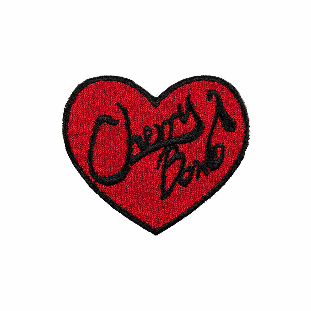 Gamma термоаппликация сердце Cherry Bomb 6.7x5.8 см, №37/5, №5416 для тканей