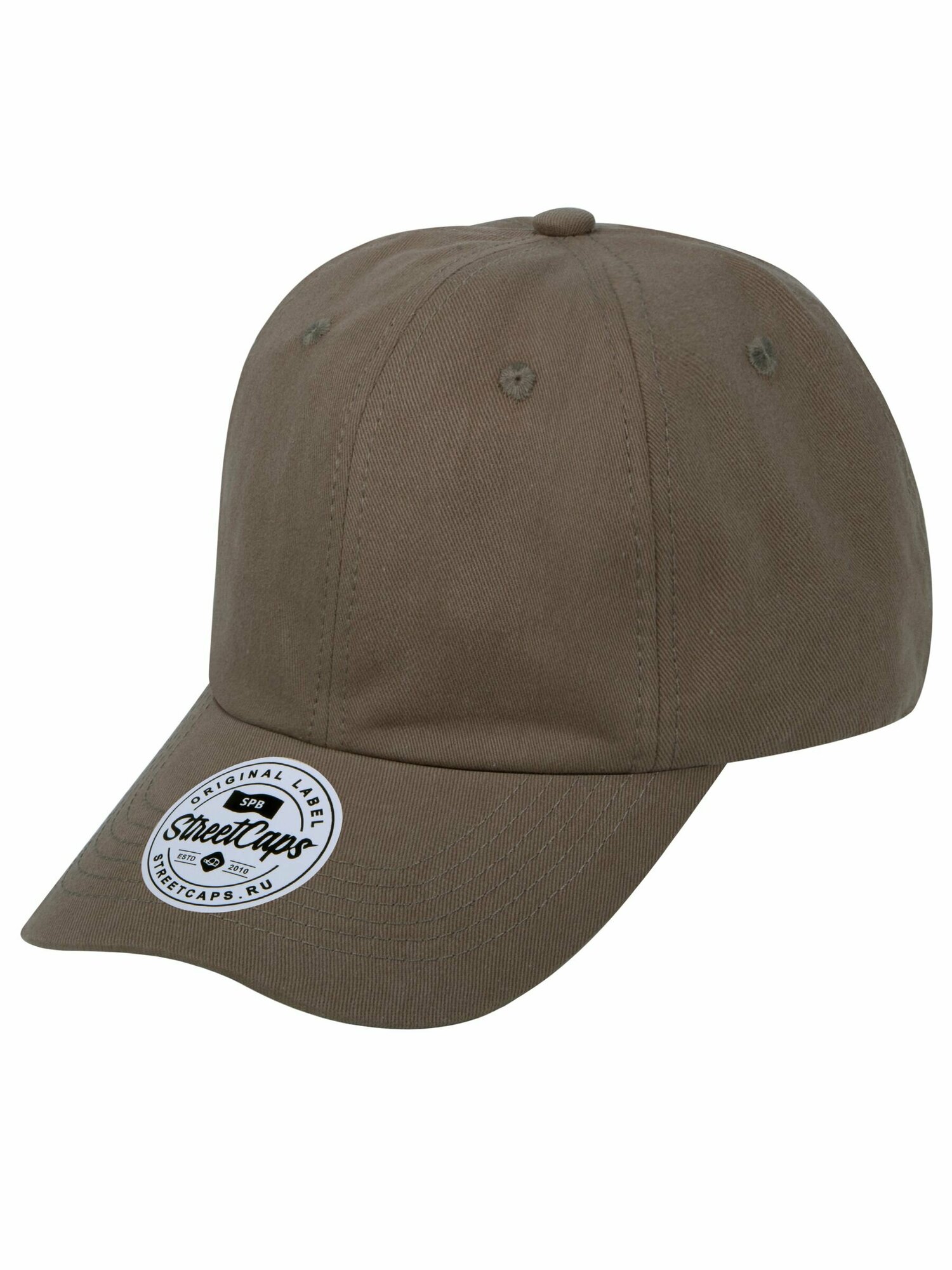 Бейсболка Бейсболка классическая / Street Caps / 305-6-1-001 Мягкая хлопковая кепка с низким профилем для мужчин