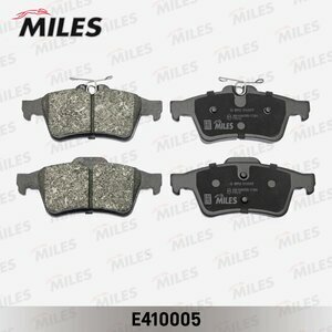 Колодки торм. FORD FOCUS II/III/MAZDA 3/OPEL VECTRA C/VOLVO S40 зад. LowMetallic