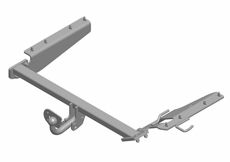 Фаркоп на HONDA CR-V (2007-11.2012) (без электрики, паспорт/сертификат в комплекте) Автос. HN 04