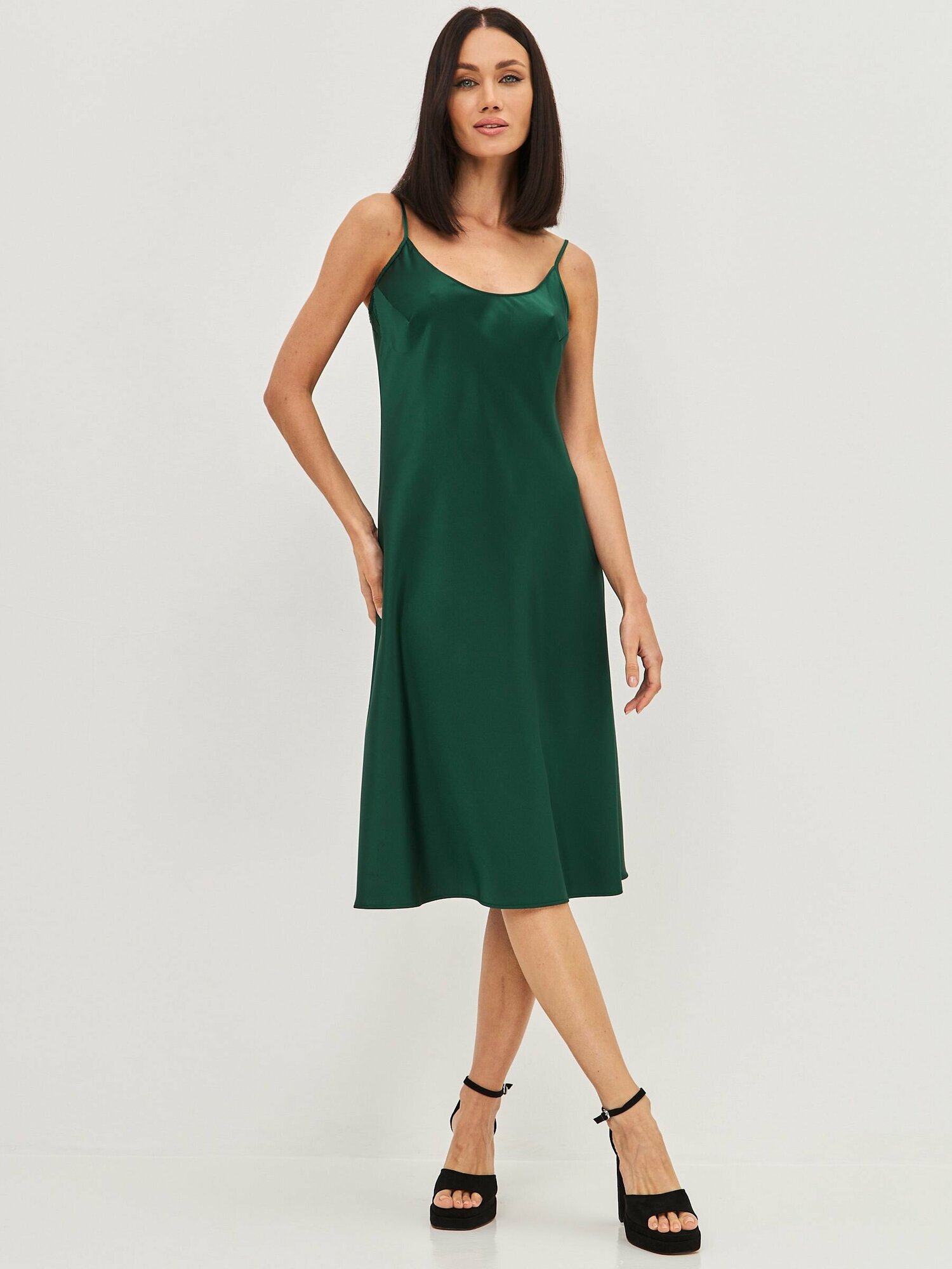 Платье шелковое Forgetmenot миди