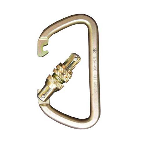 Карабины альпинистские Стальные Вертикаль Карабин 0207 стальной трапеция муфт.