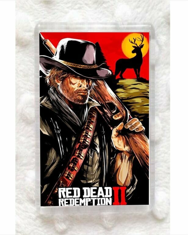 Магнит акриловый Red Dead Redemption 2 № 2